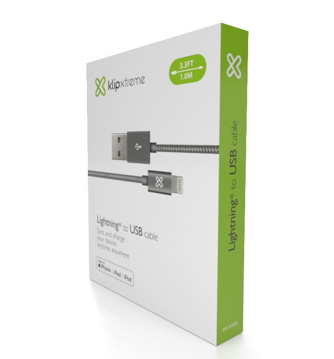 Klip Xtreme presenta la línea de cables Lightning - ITSitio