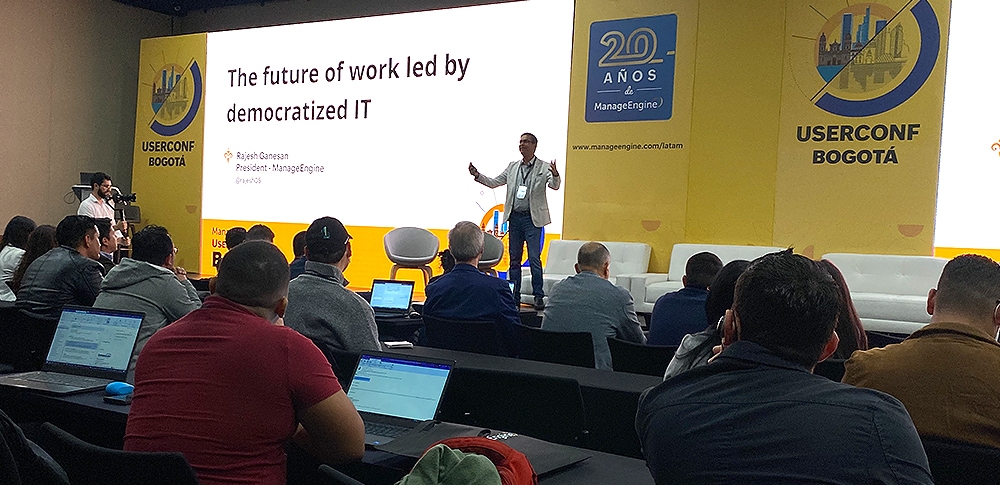 User Conference de ManageEngine en Bogotá: evolución de TI en el ...