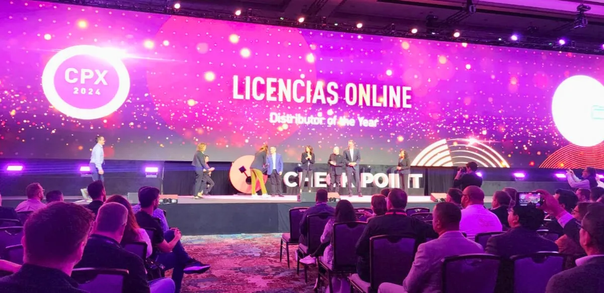 Licencias OnLine galardonado como Mejor Distribuidor Check Point Américas 2023 - ITSitio