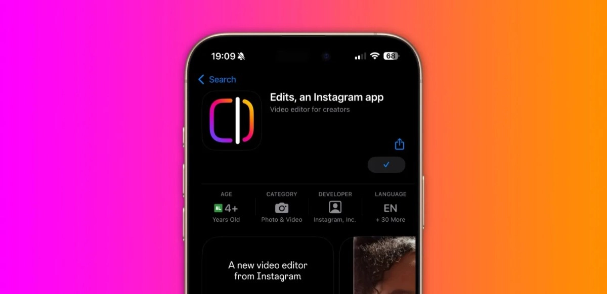 Edits, la nueva app de Meta para creadores de video corto